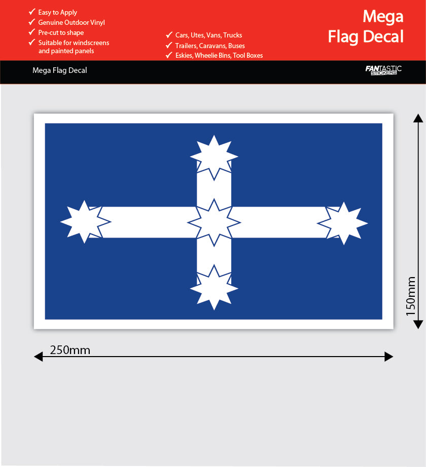 Eureka Flag Mega Decal – FANtastic Stickers