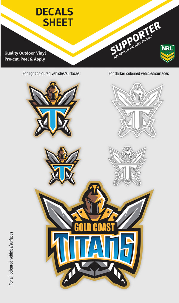 Titans Decals Sheet – FANtastic Stickers