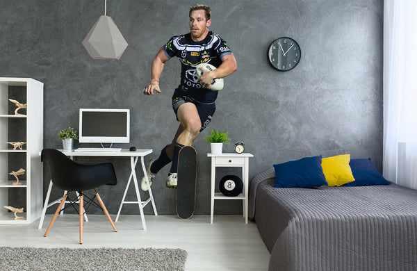Michael Morgan Player Wall Decal 2019 Cowboys Captain – FANtastic Stickers