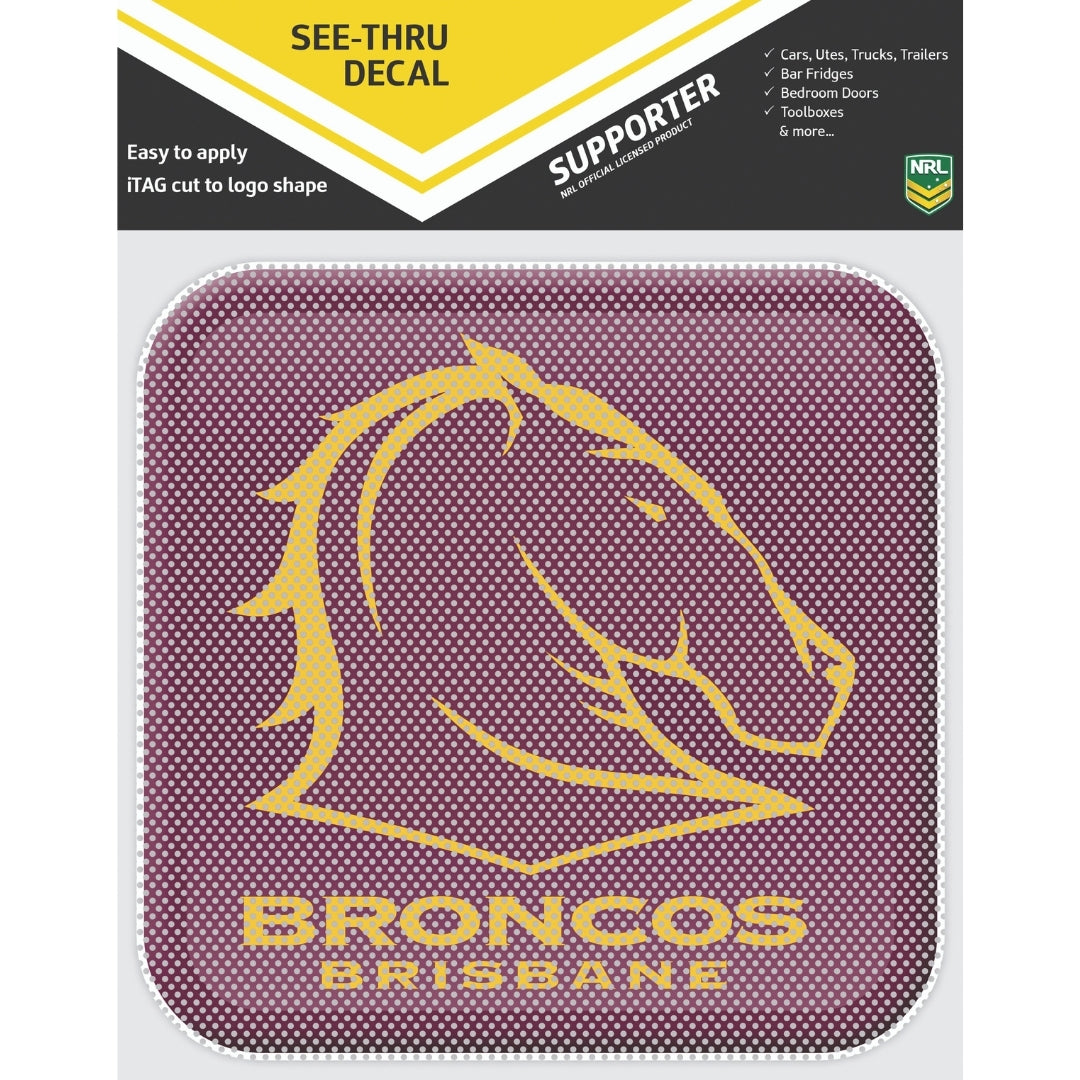 Broncos App Icon See-Thru Decal – FANtastic Stickers